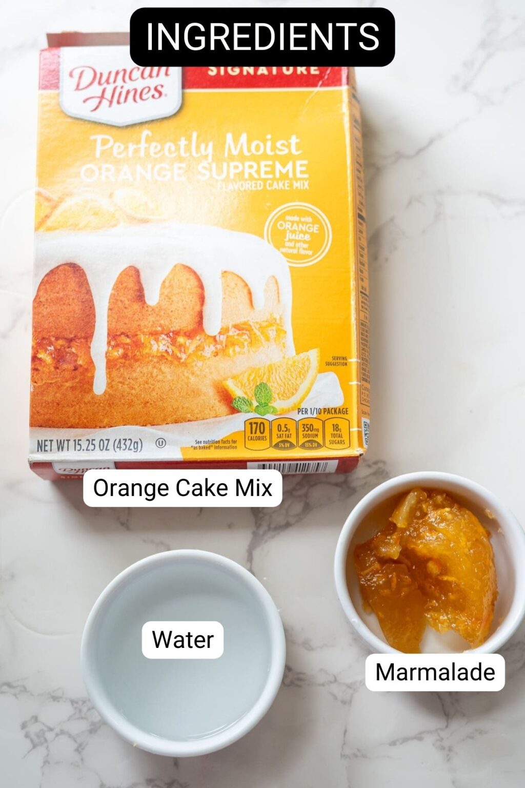 Orange Mug Cake